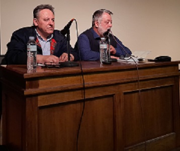 Η ομιλία του δημοσιογράφου, συγγραφέα Δημήτρη Τριανταφυλλίδη με θέμα ...
